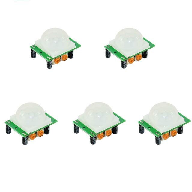 5Pcs HC-SR501 Adjust Infrared IR Pyroelectric Infr... – Grandado