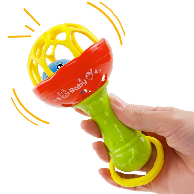 Toy Bell Ball 0-1 Year Old Ball Baby Hand Rattle B... – Vicedeal