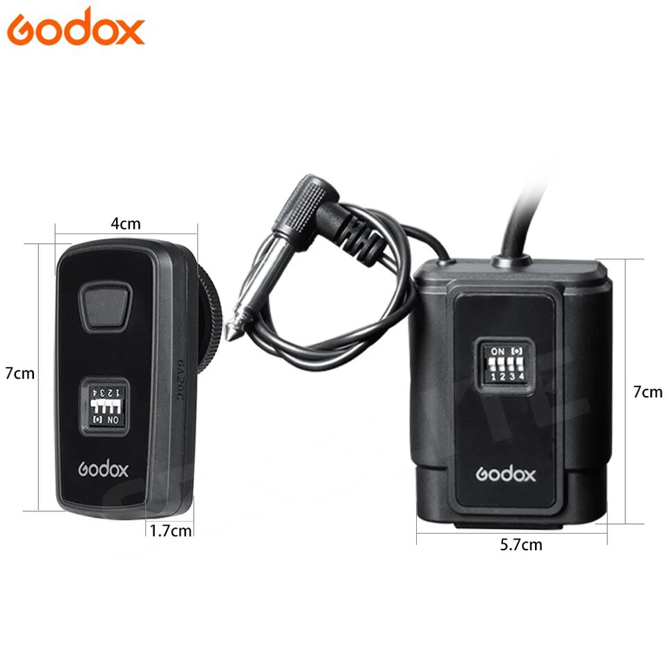 Godox DM-16 Wireless Studio Flash Trigger 433HMz 1... – Grandado