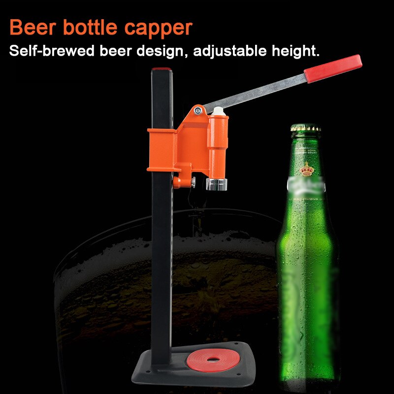 Bottle Capping Machine Manual Beer Lid Sealing Cap... – Grandado