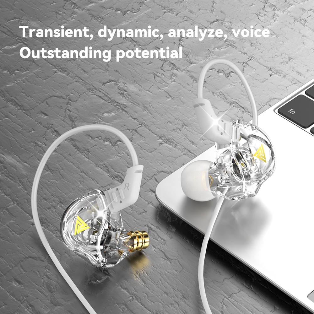 QKZ AK6 DMX Earphone HiFi Bass Dual Drive Wired He... – Grandado