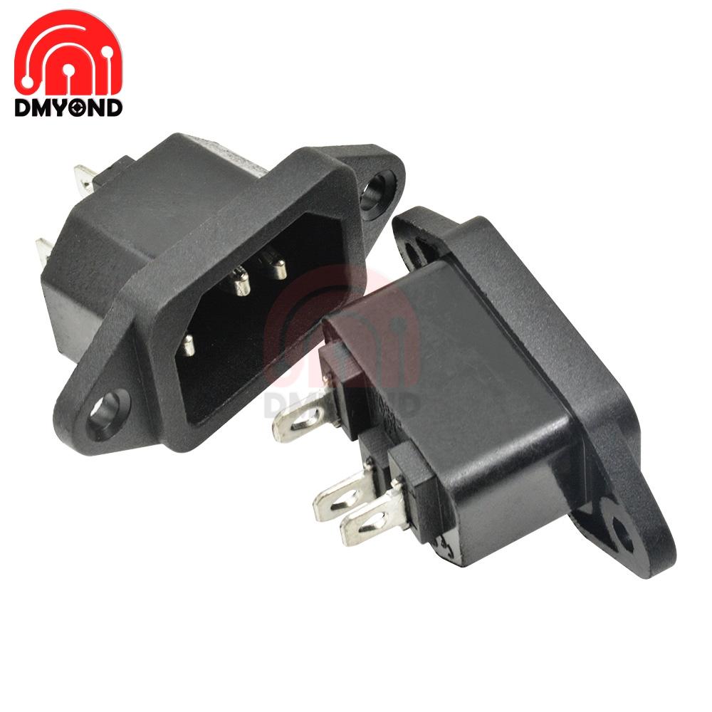 5PCS Power Socket 3Pin AC 250V 10A 3 pin With Ears... – Vicedeal