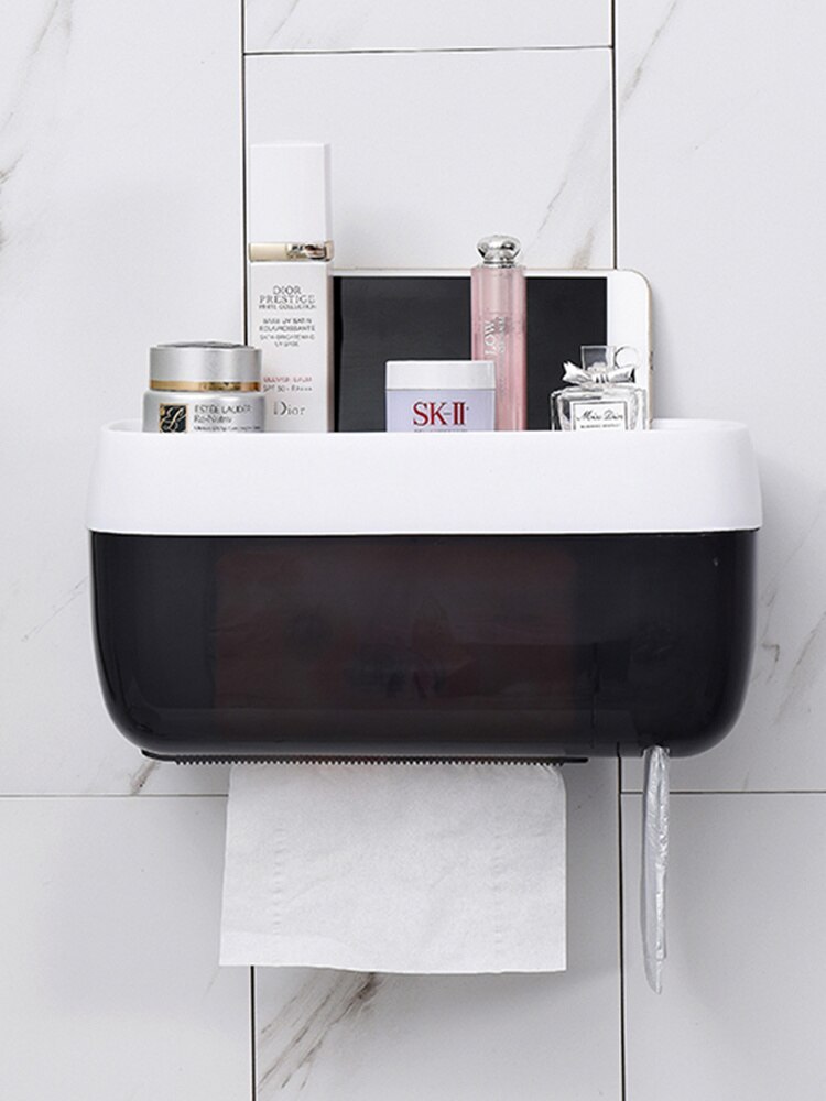 Waterdichte Toiletrolhouder Dispenser Badkamer Lij... – Grandado