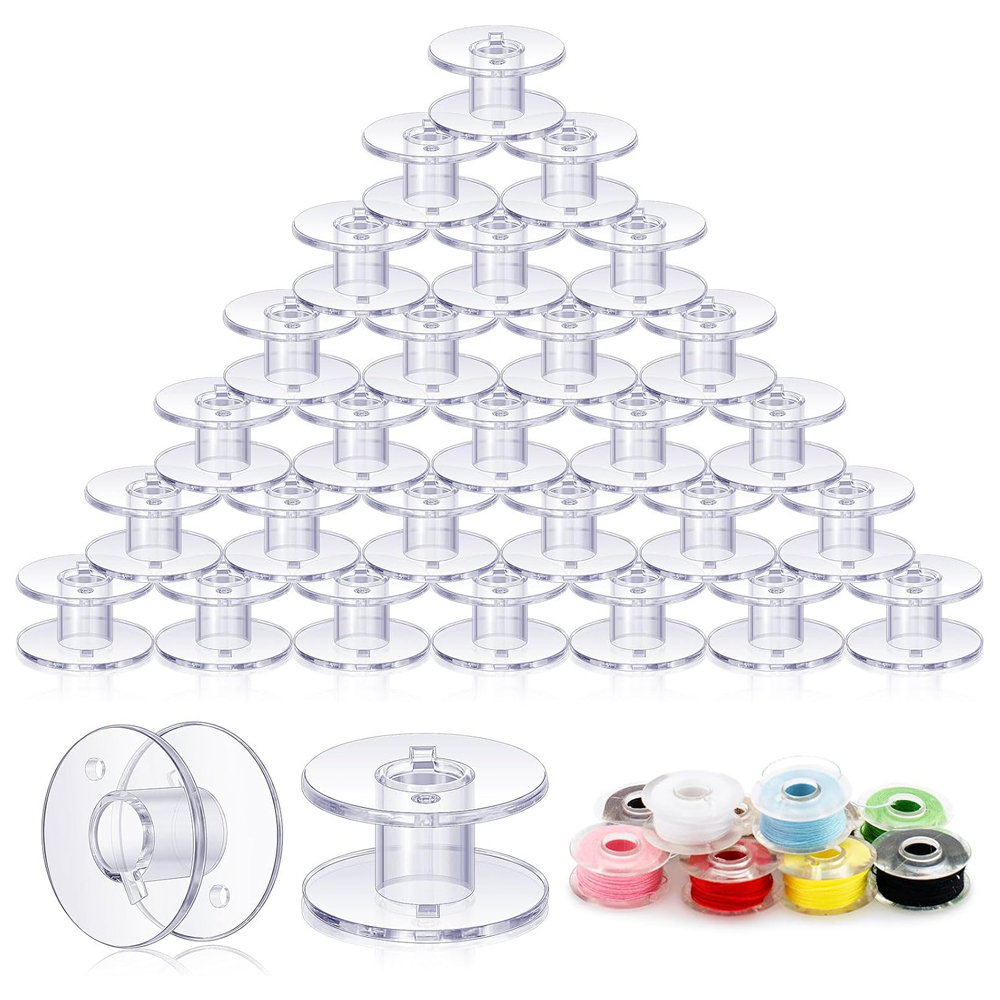 50pcs Sewing Machine Bobbins Spools Sewing Machine... – Grandado