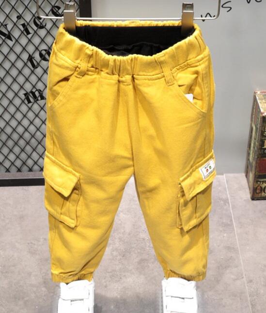 cotton children Cargo pants for baby boys trousers... – Grandado