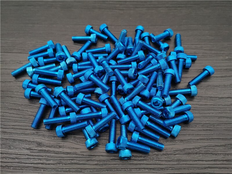 M6 X20mm 100 Pcs Fiets Stuurpen Schroef Aluminium ... – Vicedeal