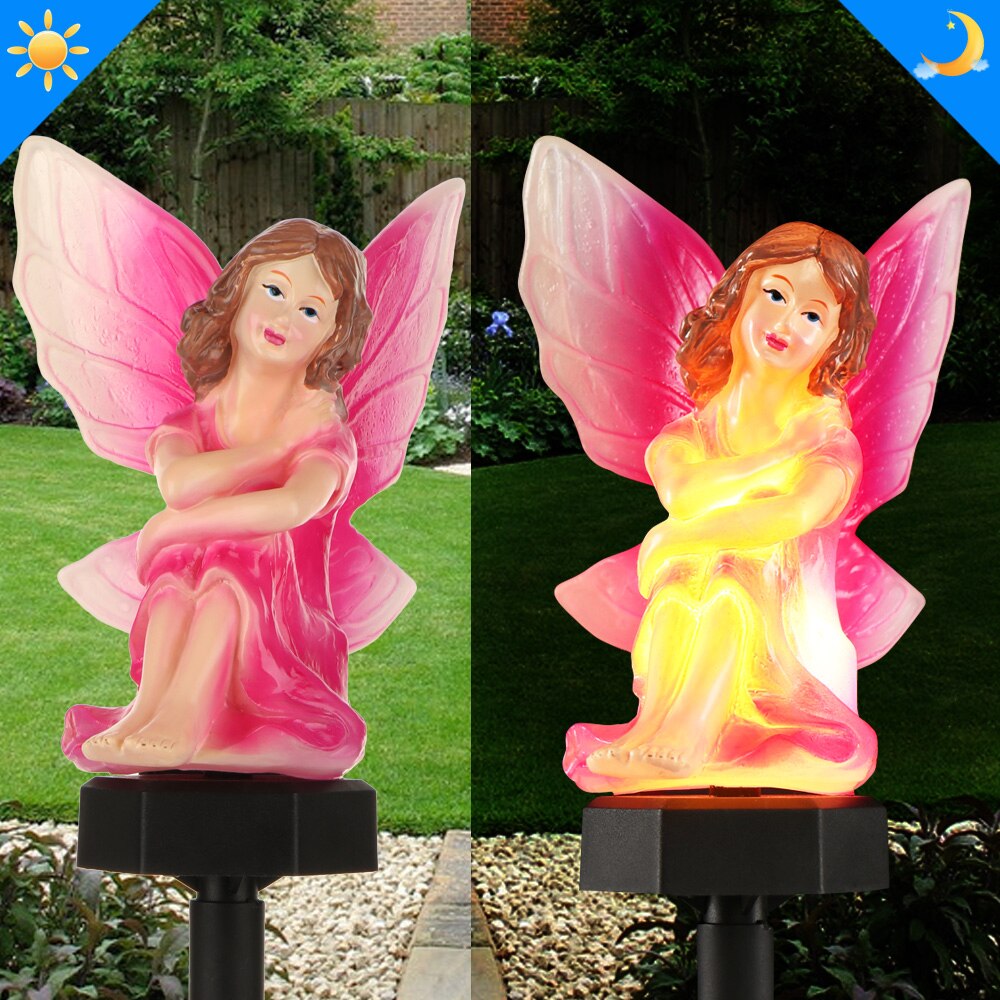 Led Solar Lamp Zonne-energie Tuinverlichting Uil D... – Grandado