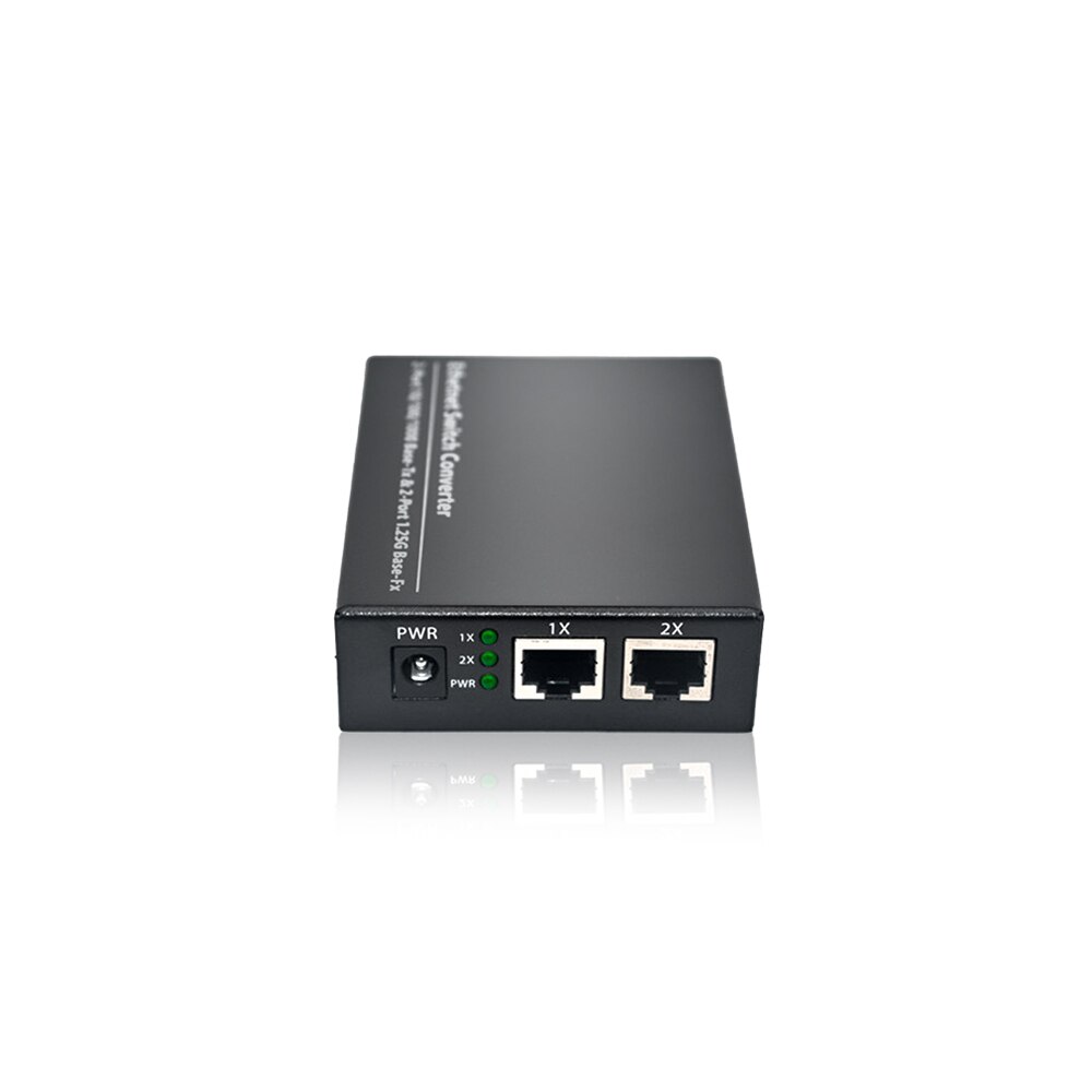Gigabit 2 Sfp 2 RJ45 Ethernet Media Converter Met ... – Vicedeal