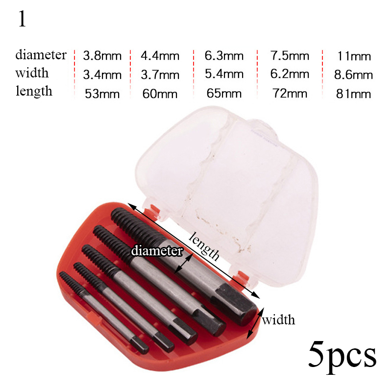 Damaged Screw Extractor Center Drill Bits Guide Se... – Vicedeal