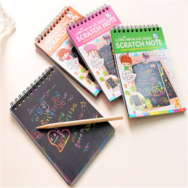 1PC Scratch Note Children's DIY Scratch Painting C... – Vicedeal