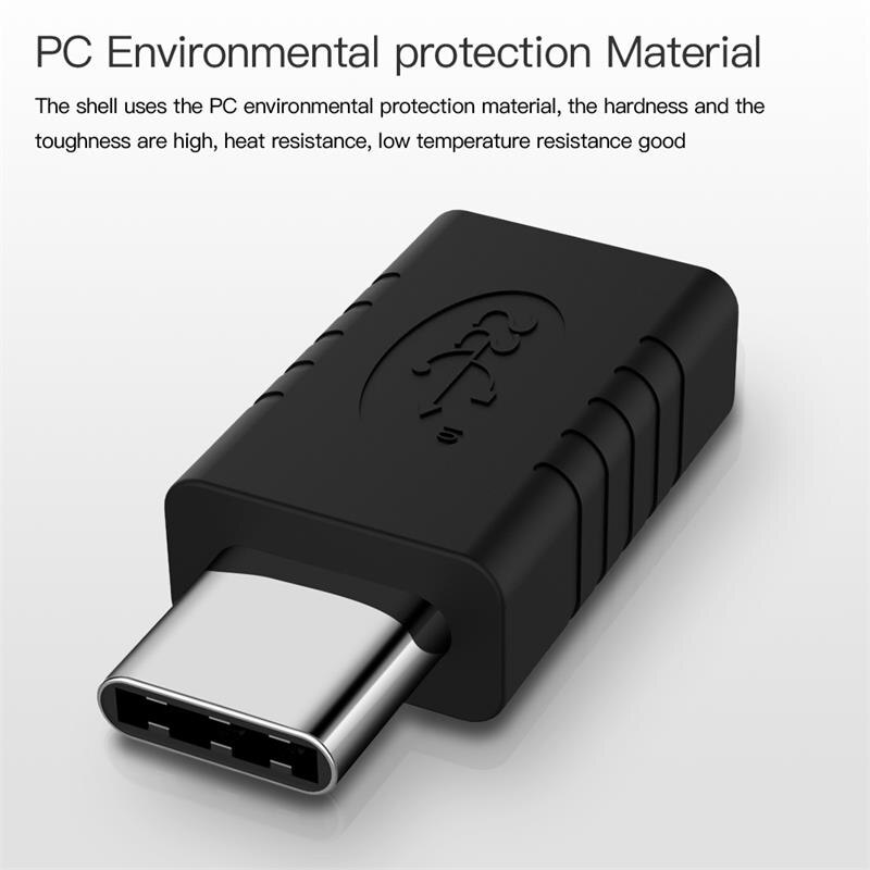 USB Type C Adapter USB C Male to Female Converter ... – Grandado