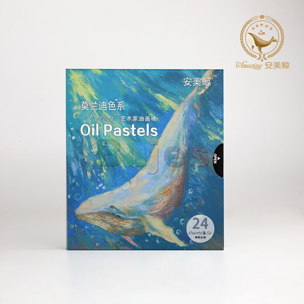 Amazing Round Painting Oil Pastel, Morandi 24 Colo... – Grandado