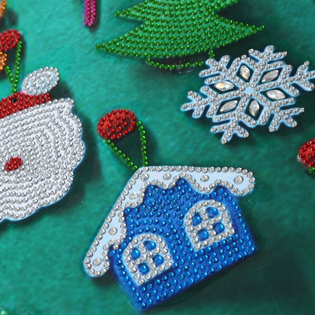 Christmas DIY 5D Diamond Mosaic Wall Sticker Chris... – Grandado