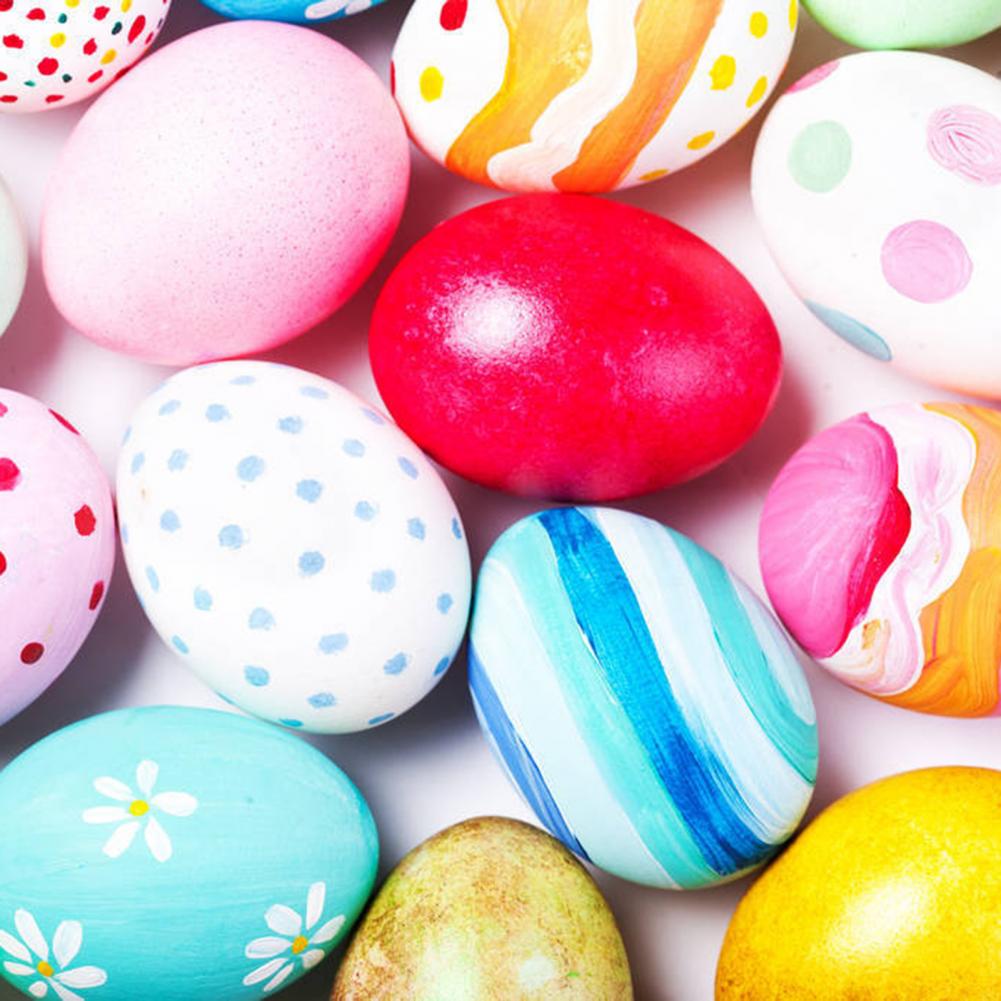 12Pcs/Set Easter Eggs Realistic Appearance Multico... – Grandado