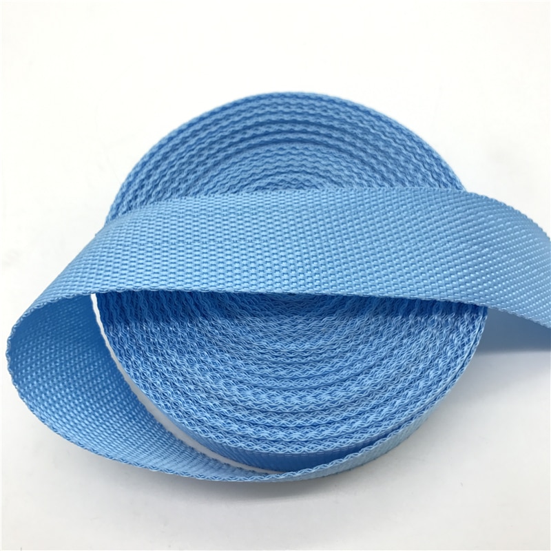 15mm 20mm 25mm 30mm 38mm Wide 5yards Sky Blue Stra... – Vicedeal