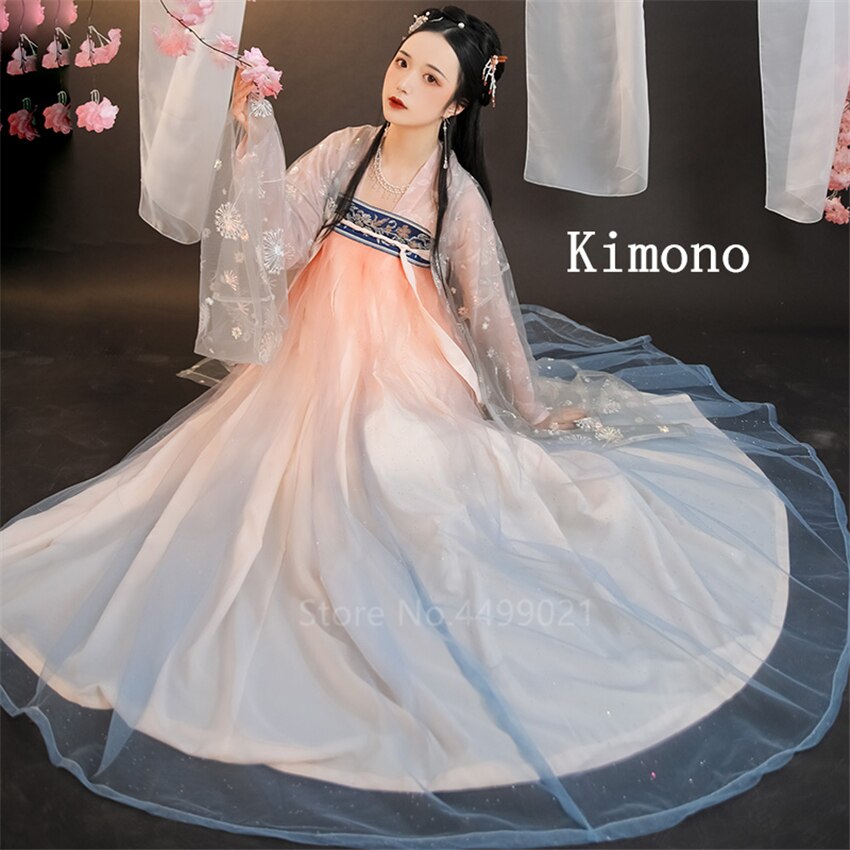 Hanfu Women Dress Chinese Traditional Clothing Fes... – Vicedeal