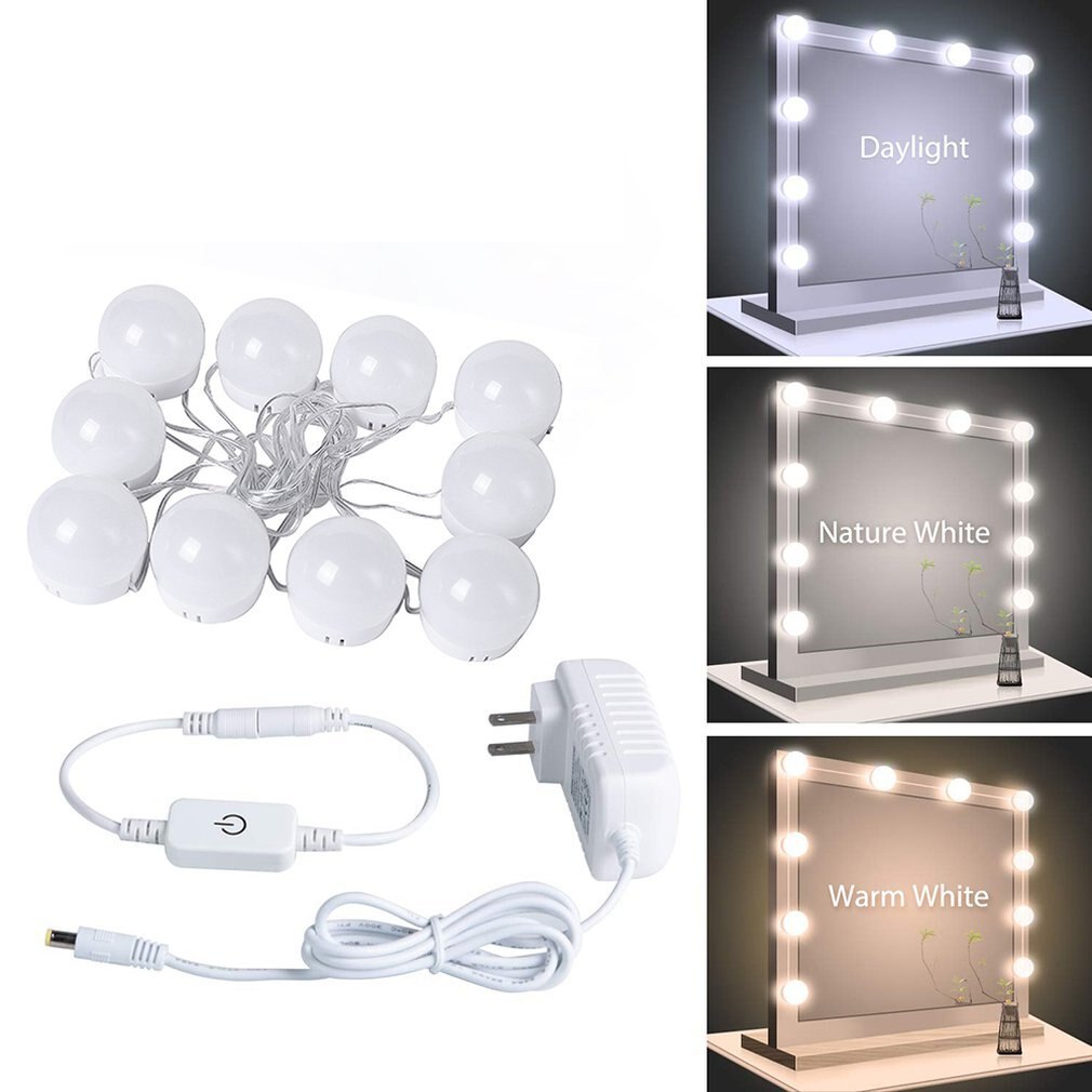 Mirror Lamp Led Makeup Bulb Hollywood Bathroom Mir... – Vicedeal