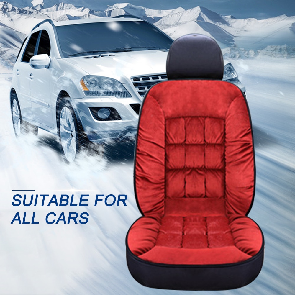 2pcs Warm Car Seat Cover Universal Winter Plush Cu... – Grandado