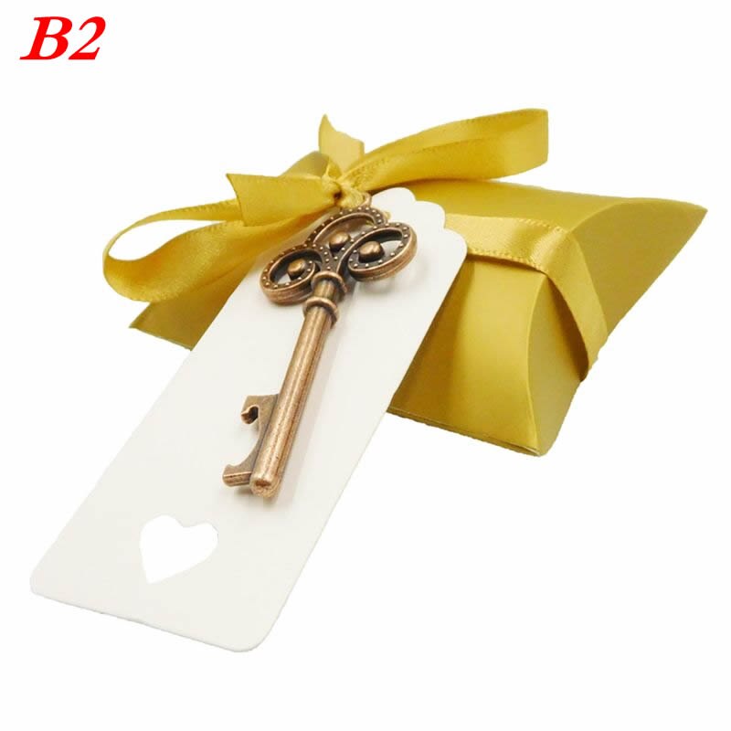 Wedding Favors Key Bottle Opener + Paper Tags Cand... – Grandado