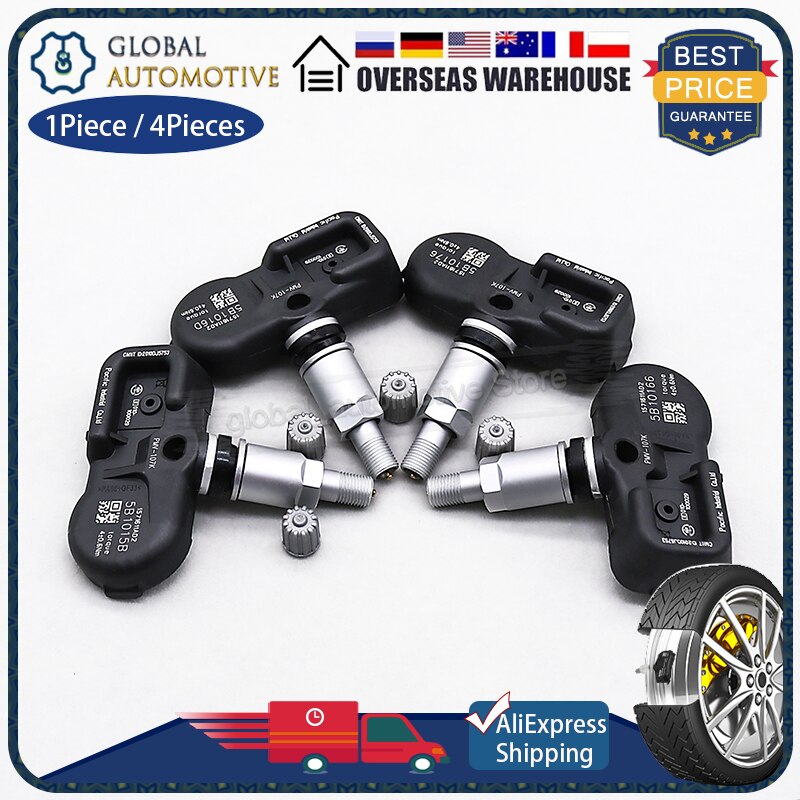 433Mhz Tpms Bandenspanningscontrolesysteem Voor 20... – Grandado