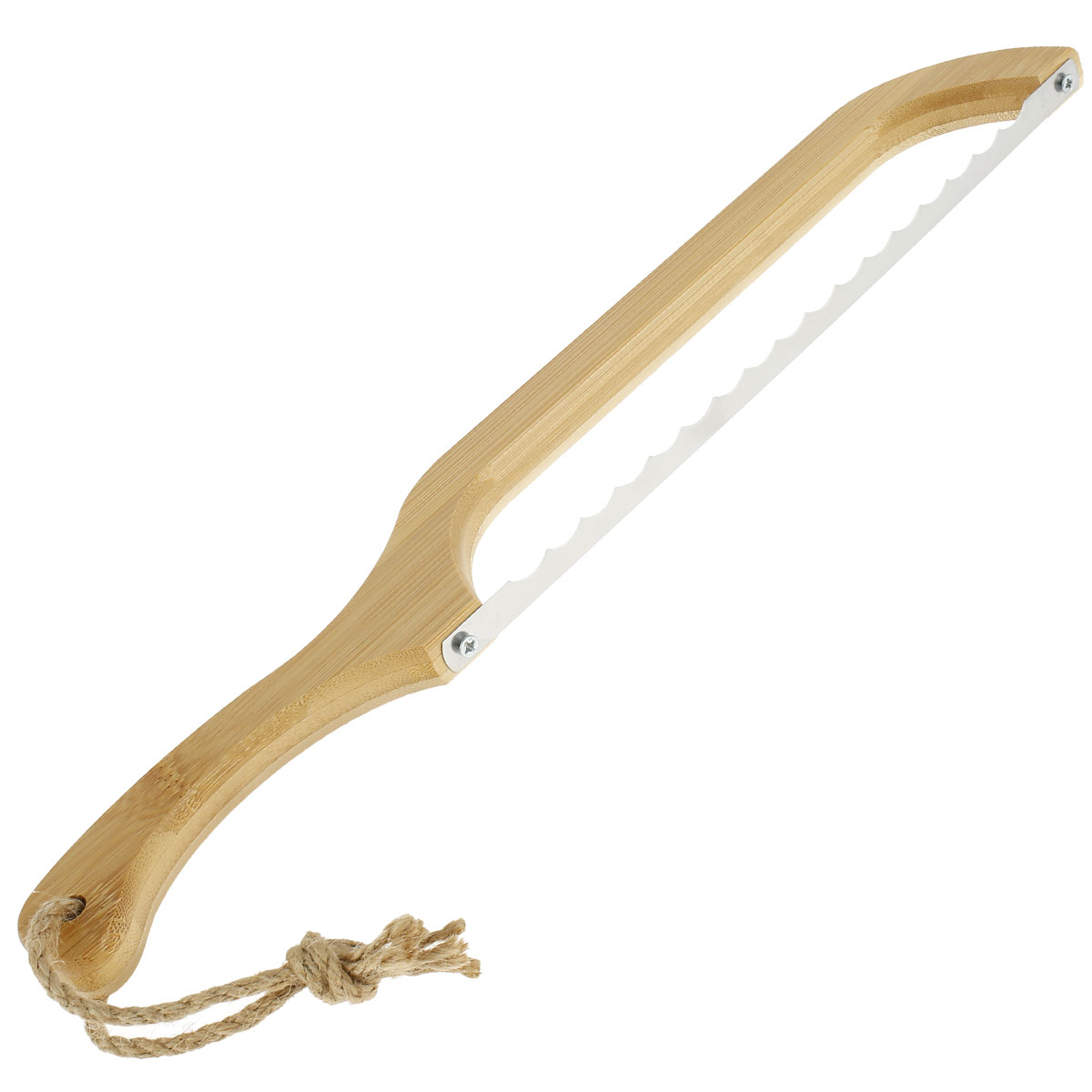 Bread Bow Cutter Serrated Bagel Cutter Stainless S... – Grandado