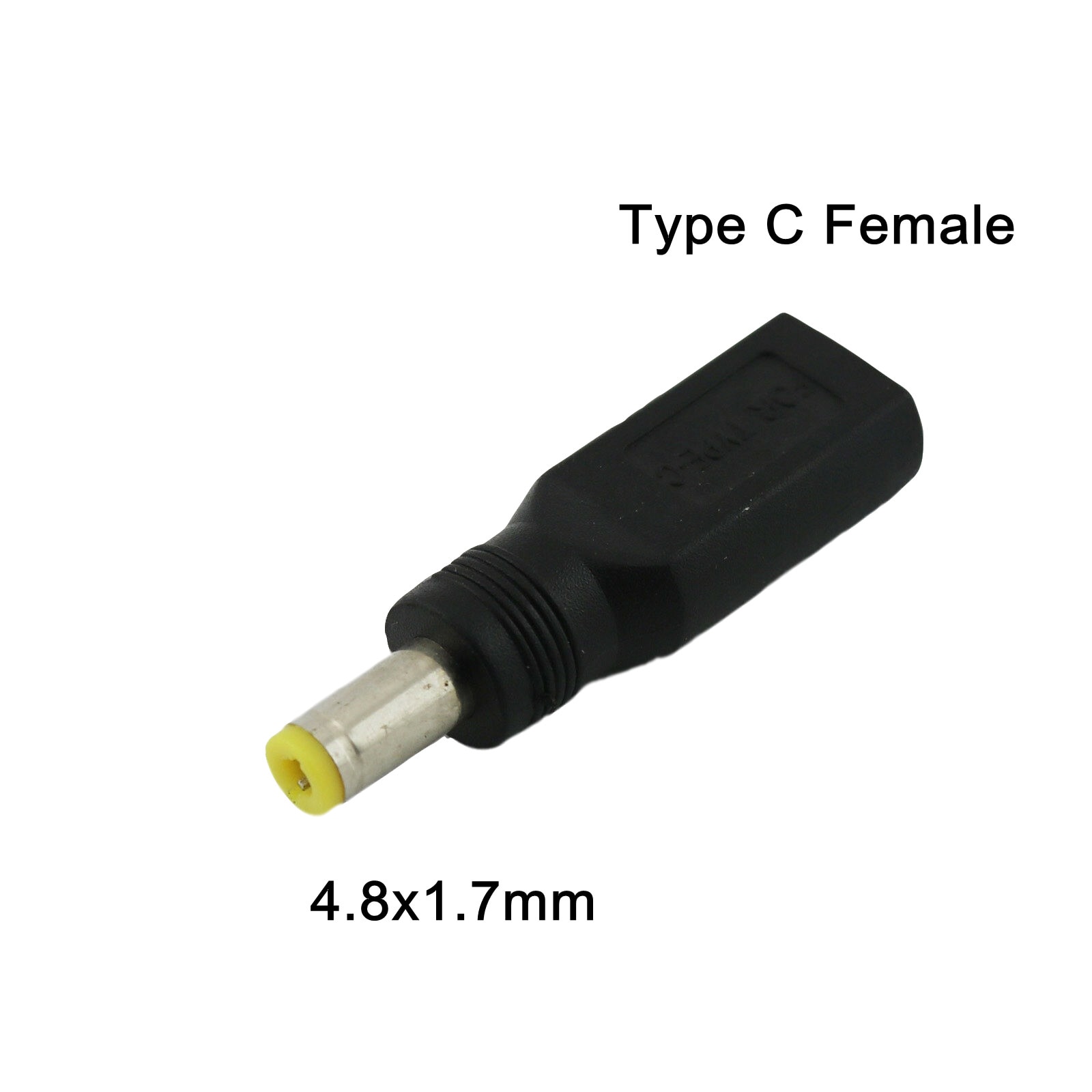 1 Conector hembra USB 3,1 tipo C a DC 4,8mm x 1,7m... – Grandado
