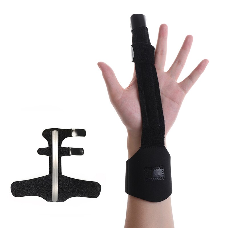 1pcs Black Adjustable Finger Corrector Protection ... – Grandado