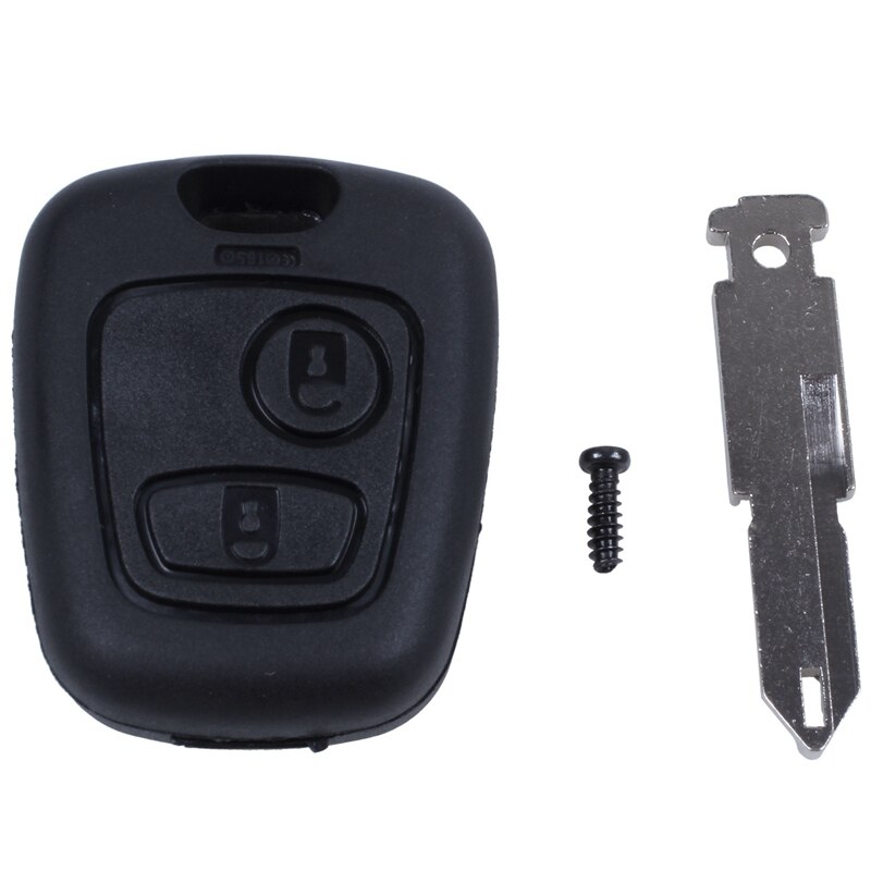 433mhz remote key fob 2 taste klinge w/transponder... – Grandado