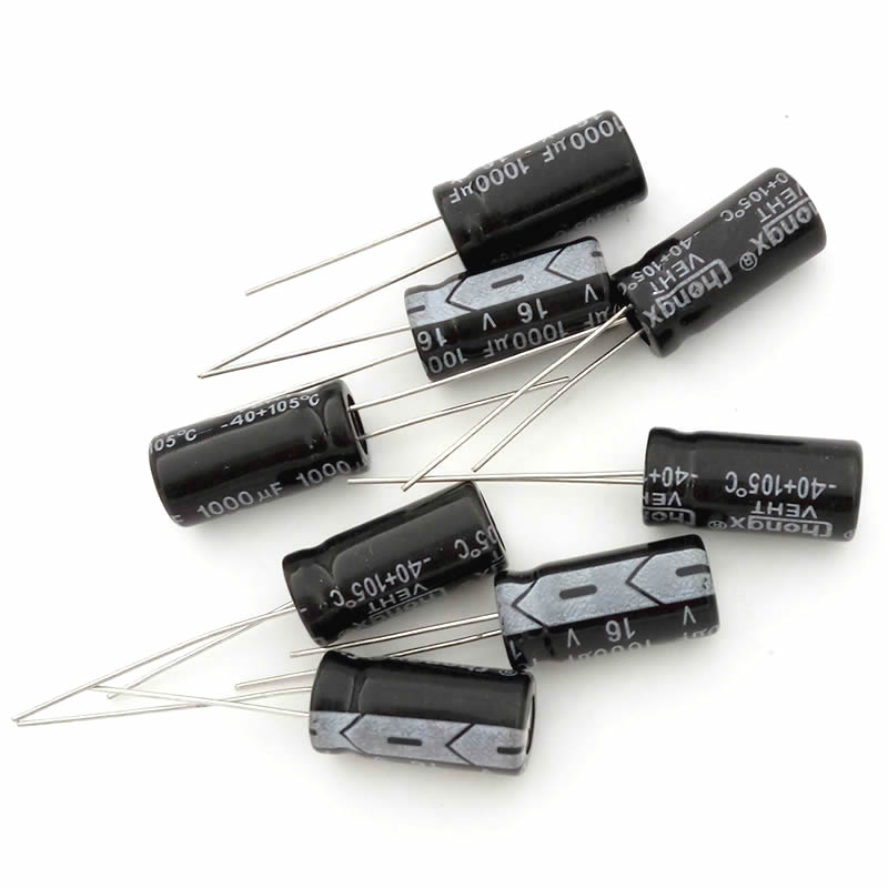 10pcs Aluminum electrolytic capacitor 1000uf 16v 8... – Vicedeal