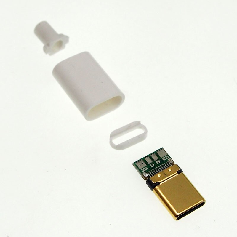5set Gold plating USB data charging Type-C plug 4 ... – Vicedeal