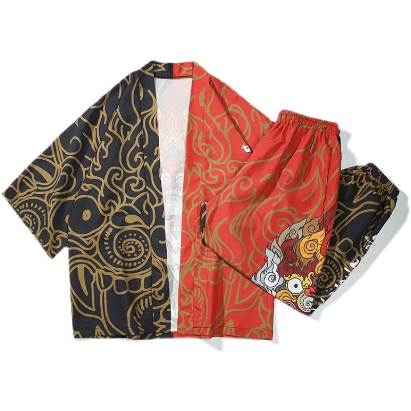 Style Mens Traditional Chinese Clothing Tang Set D... – Grandado