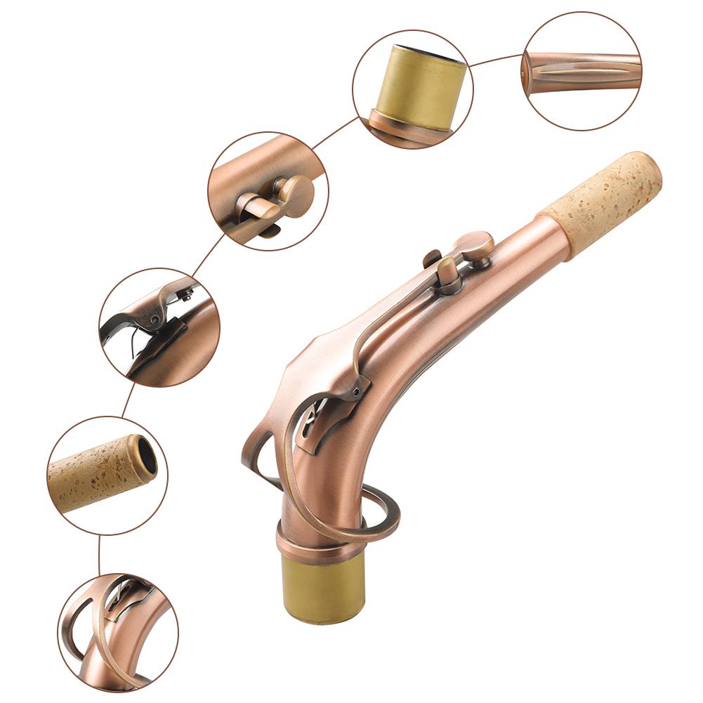 Saxophone Musical Instrument Saxophone Curved Neck... – Grandado