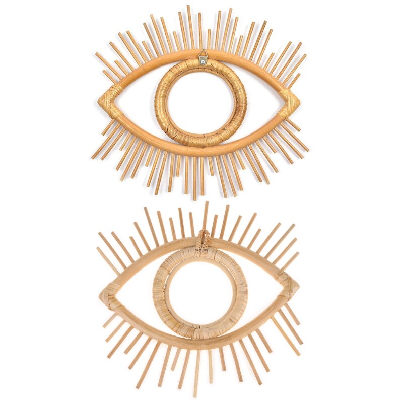 Rotan Innovatieve Art Decoratie Ronde Make-Up Spie... – Grandado