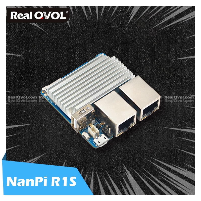 RealQvol FriendlyELEC NanoPi R1S portable small ro... – Grandado