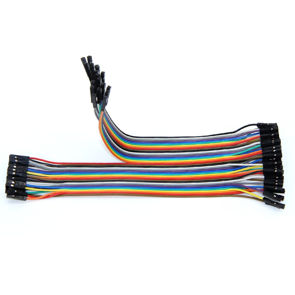40 stk i række dupont kabel 21.5 cm 2.54mm 1 pin 1... – Vicedeal