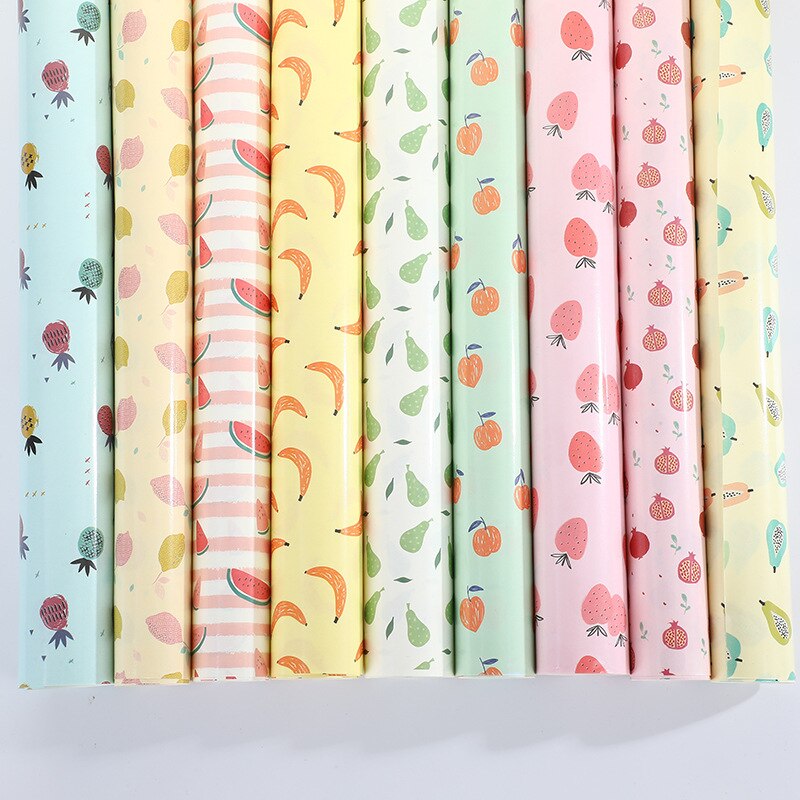 75X52 Cm Fruit Thema Inpakpapier Roll Voor Bruilof... – Grandado