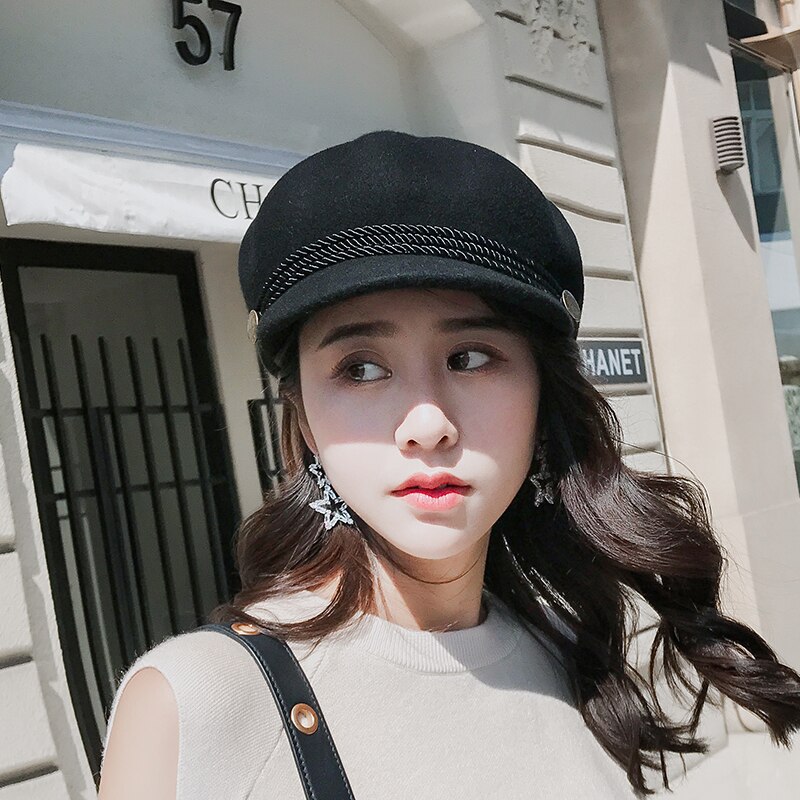 ZJBECHAHMU Solid Wool 100% Vintage Fedoras For Wom... – Grandado