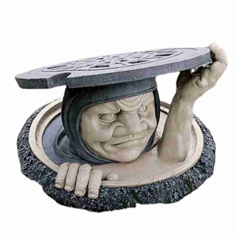 Tuin Standbeeld Hars Sculptuur Ornament Outdoor De... – Grandado