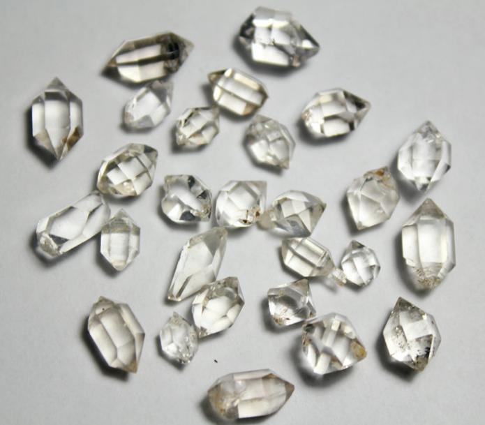 27pcs AAA+++Top Herkimer Diamond Crystal point 107... – Grandado