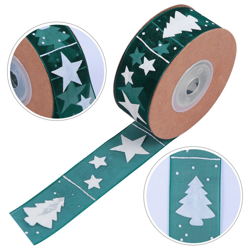 1 Roll of Decorative Transparent Wrapping Ribbon f... – Grandado