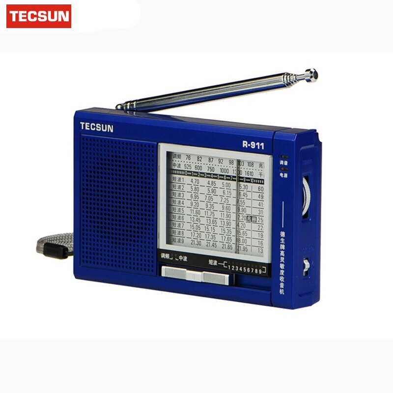 Tecsun R-911 Radio World Band Radio Receiver Multi... – Grandado