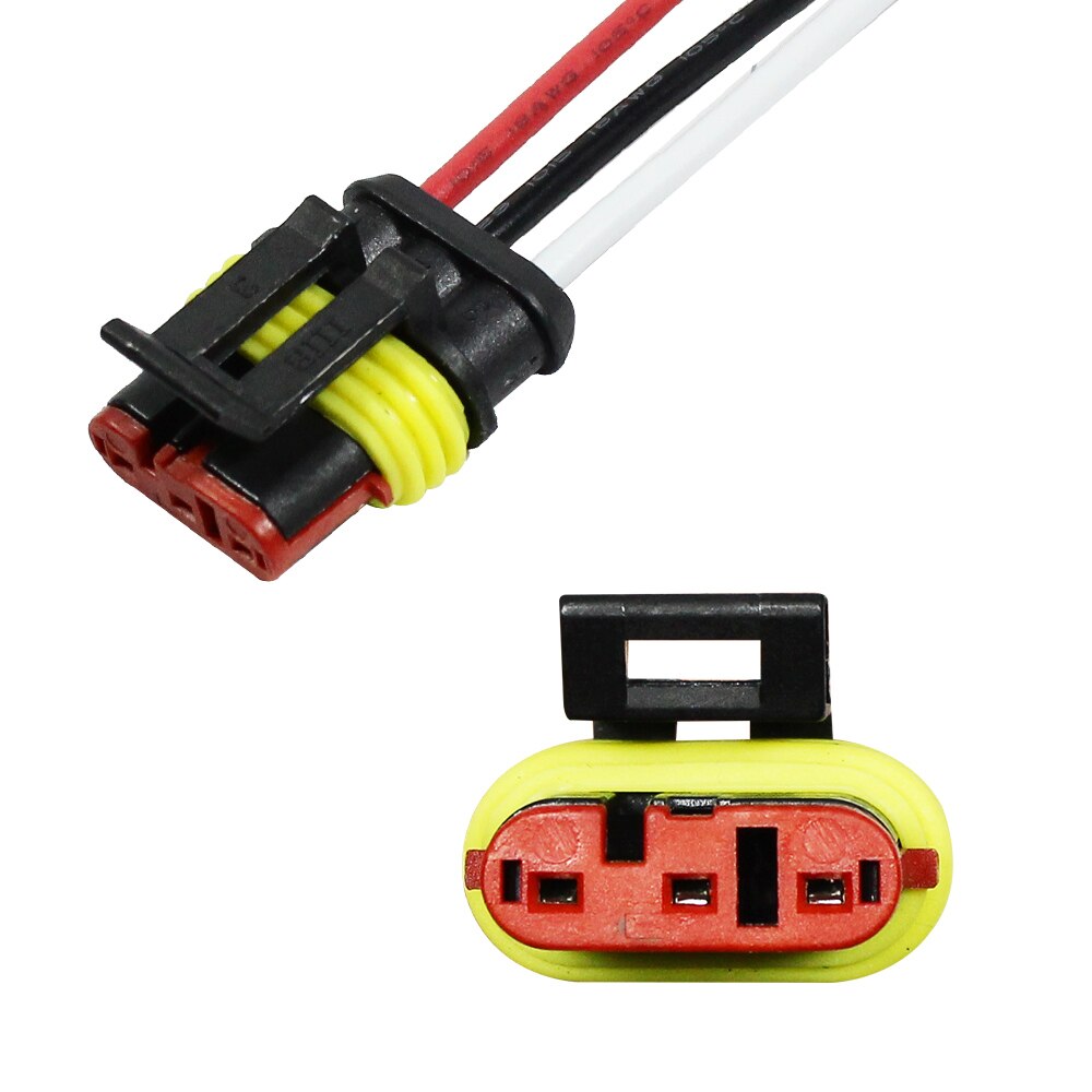 YUNPICAR 3 Pin Way Auto Waterdichte Elektrische Co... – Vicedeal