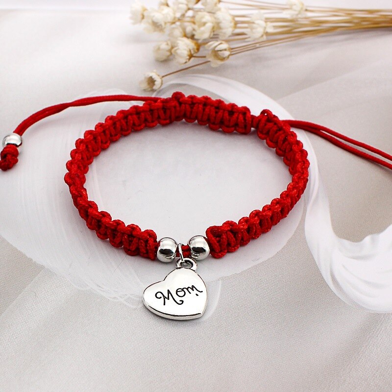 Lucky Red Rope Bracelet Women Handmade Woven Strin... – Grandado