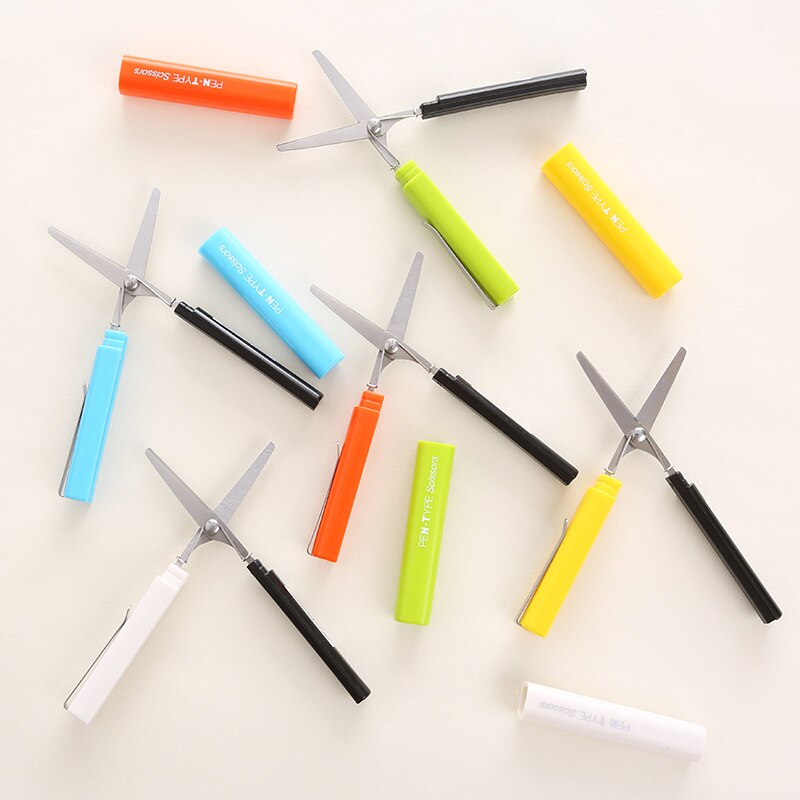 M&G Mini Pen Shape Scissors Craft Kids School Fold... – Grandado