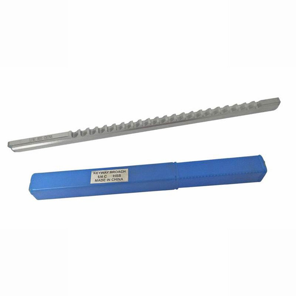 Push Type Keyway Broach Inch Sized 1/4 C High Spee... – Vicedeal