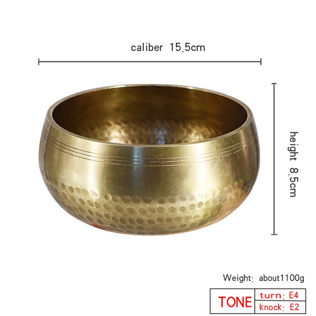 Buddhist Singing Bowl Tibetan Singing Bowl Nepal H... – Grandado