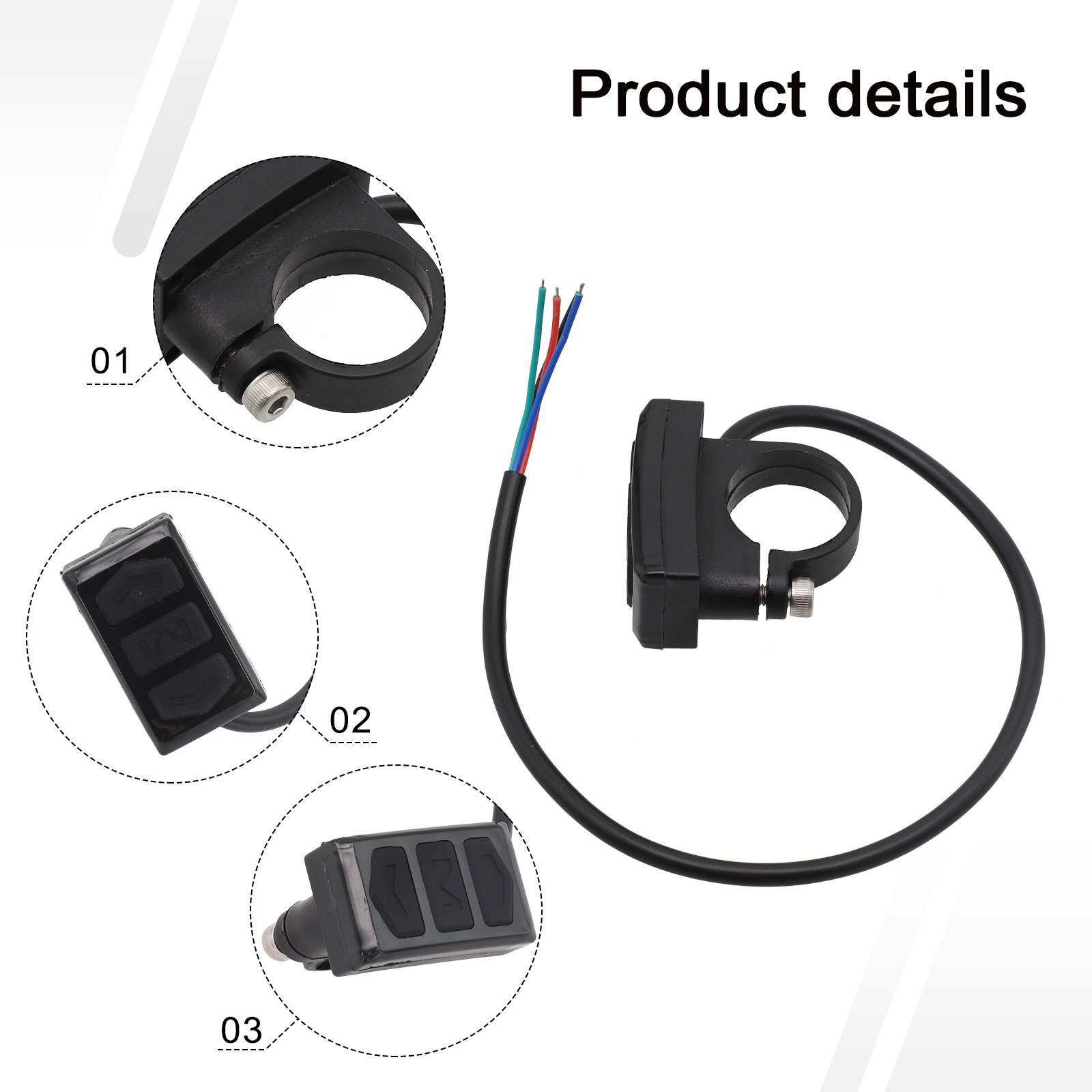 Electric Bicycle Switch ON OFF Control Button Hand... – Grandado