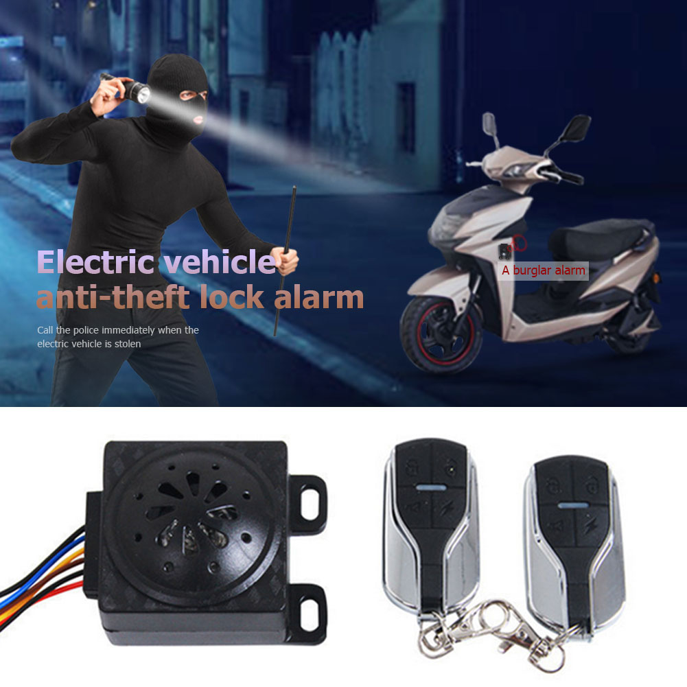 1/5pcs Remote Control Electric Scooter Alarm Secur... – Vicedeal