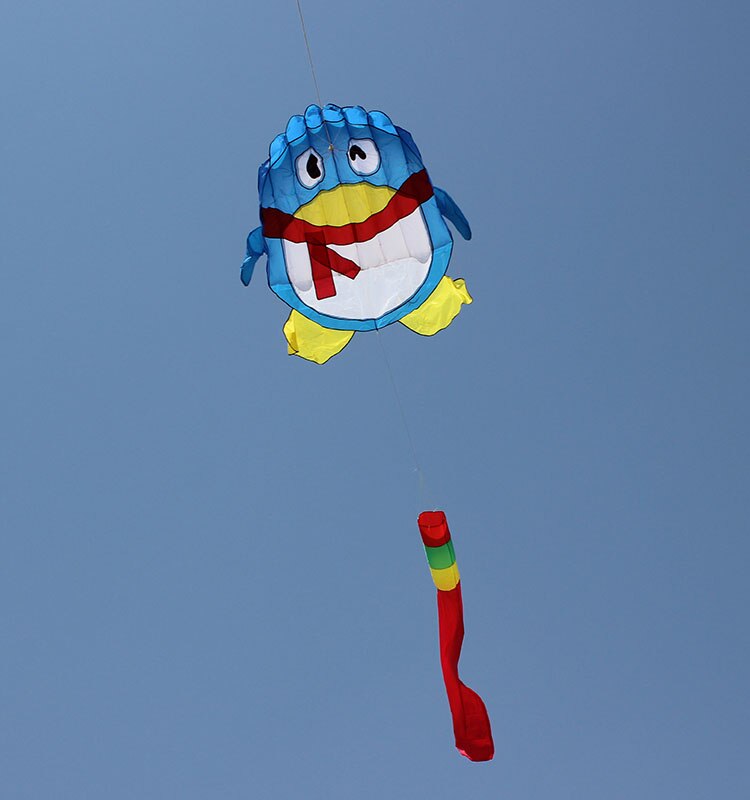 soft inflatable penguin kite for kids children aud... – Vicedeal