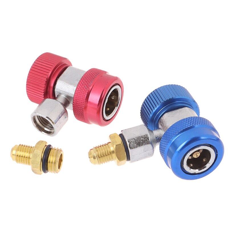 2Pcs Car Freon R134A Quick Coupler Adapters for Ai... – Grandado